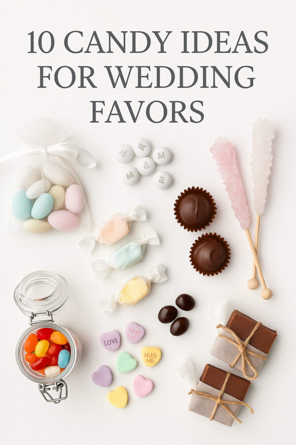 Top 10 Candy Ideas for Wedding and Bridal Shower Favors | WittyPrintables