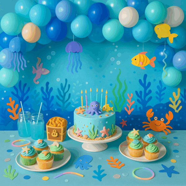 Under the Sea Birthday Party Guide | WittyPrintables